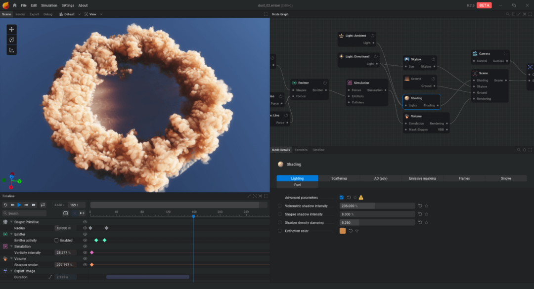 实时流体软件 EmberGen 1.0 版本更新啦_渲云动态